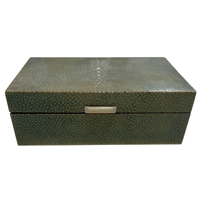 Vintage Shagreen Box at 1stDibs
