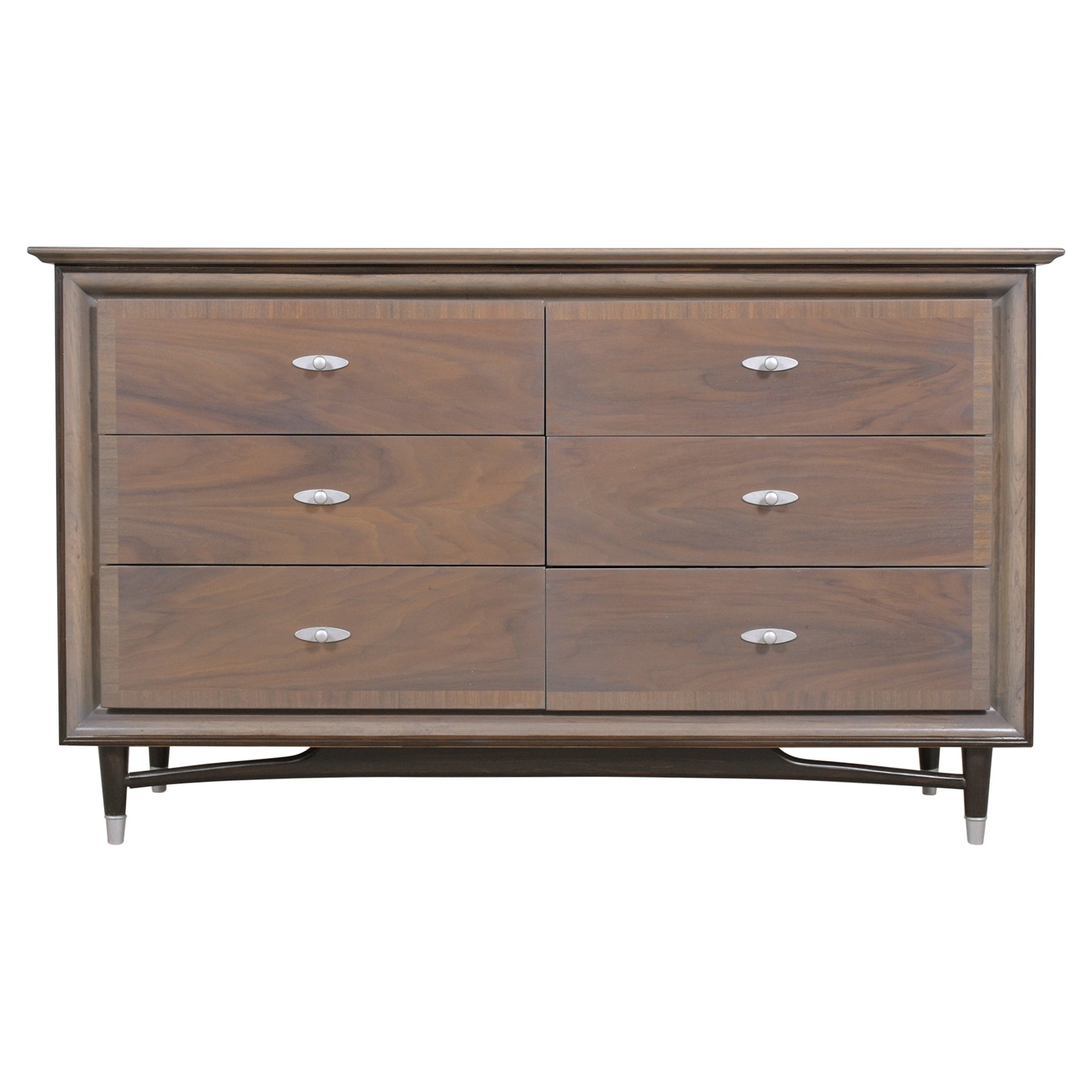 Mid-Century Modern Teak Chest of Drawers by Henning Jorgensen at 1stDibs