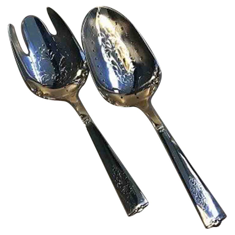 Danish Silver Fish Serving Set For Sale at 1stDibs