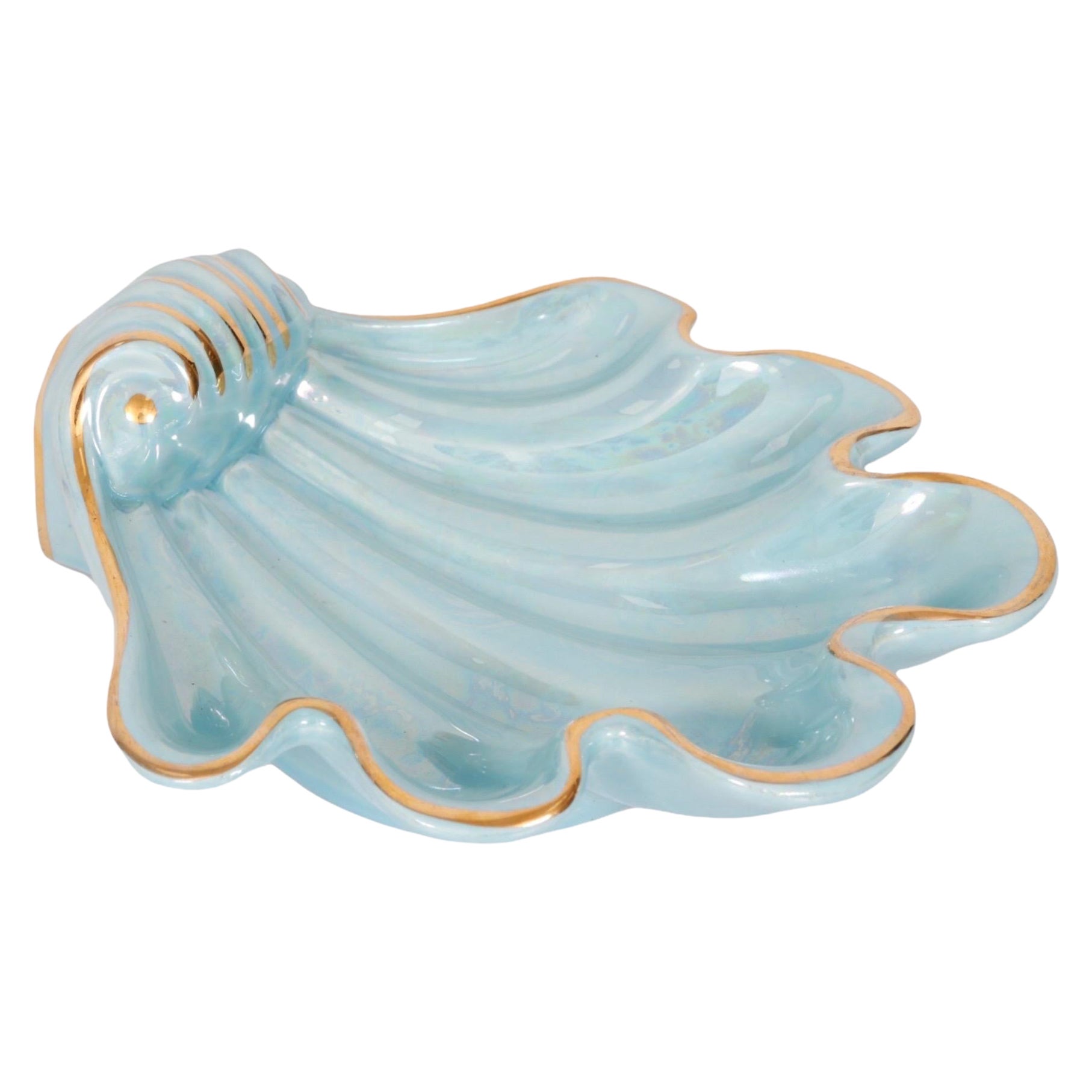 Brass Dolphin and Shell Soap Dish at 1stDibs