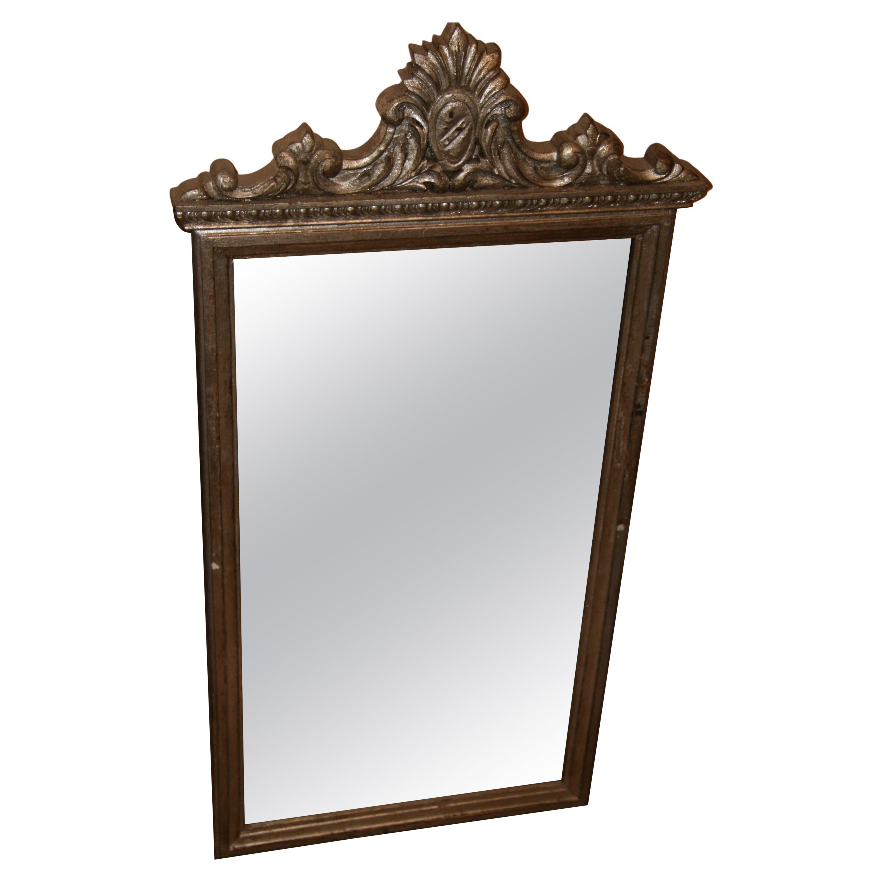 Italian Vintage Frameless Double Beveled Glass Multi Angled Mirror ...