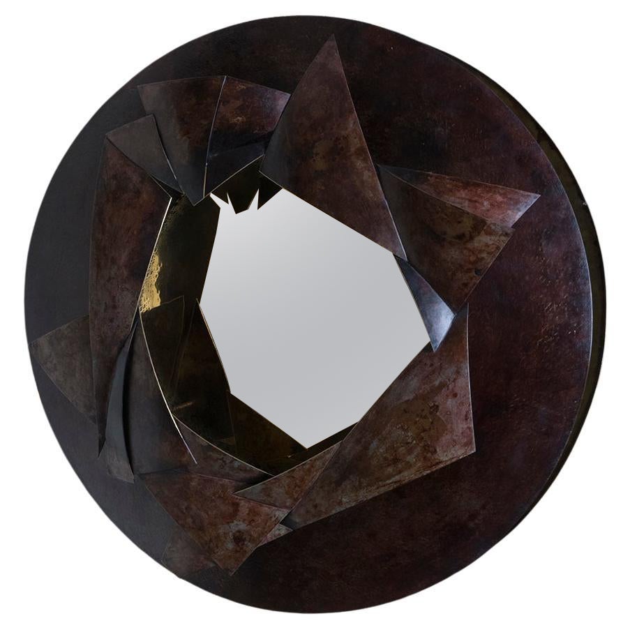 Bronze Mirror by Elie Hirsch, France, 2017 at 1stDibs