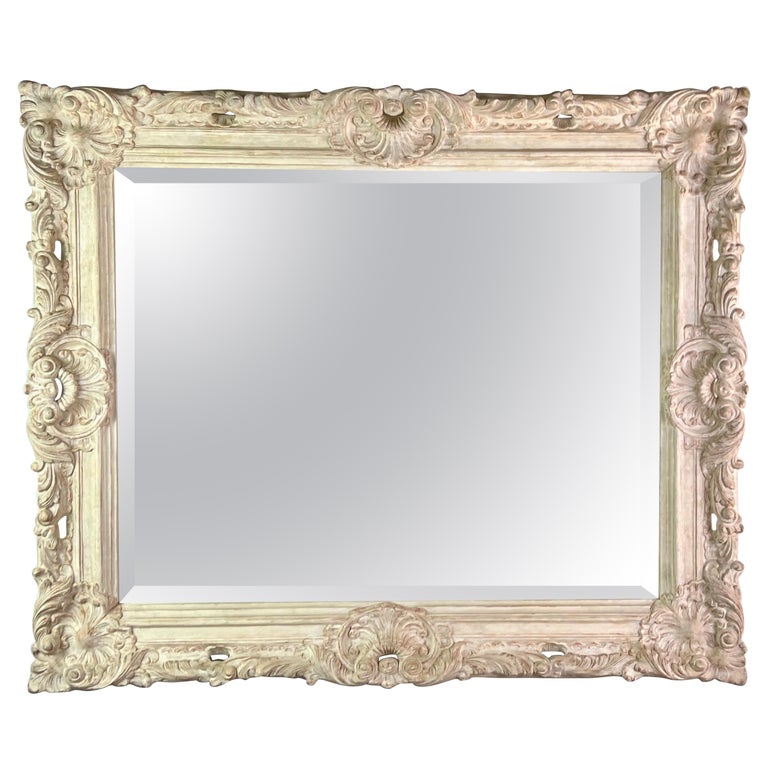 Monumental French Rococo Style Mirror at 1stDibs