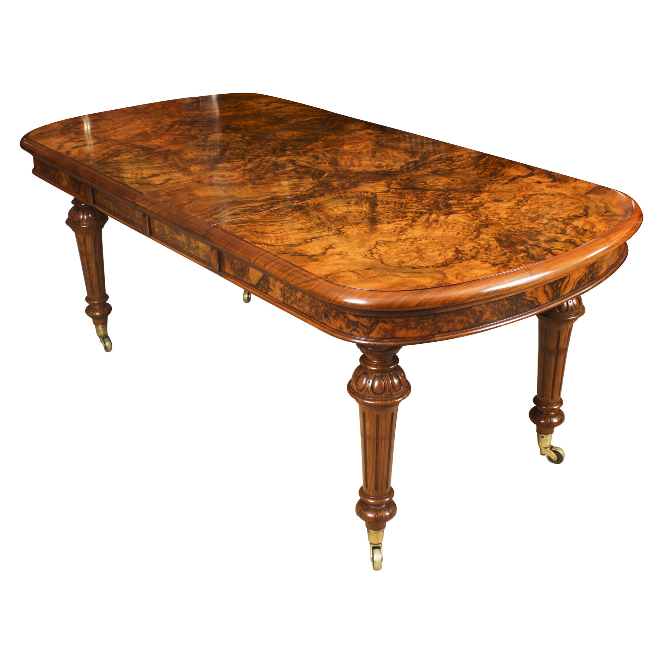 Antique Victorian Dining Table and 14 Chairs c.1880 at 1stDibs