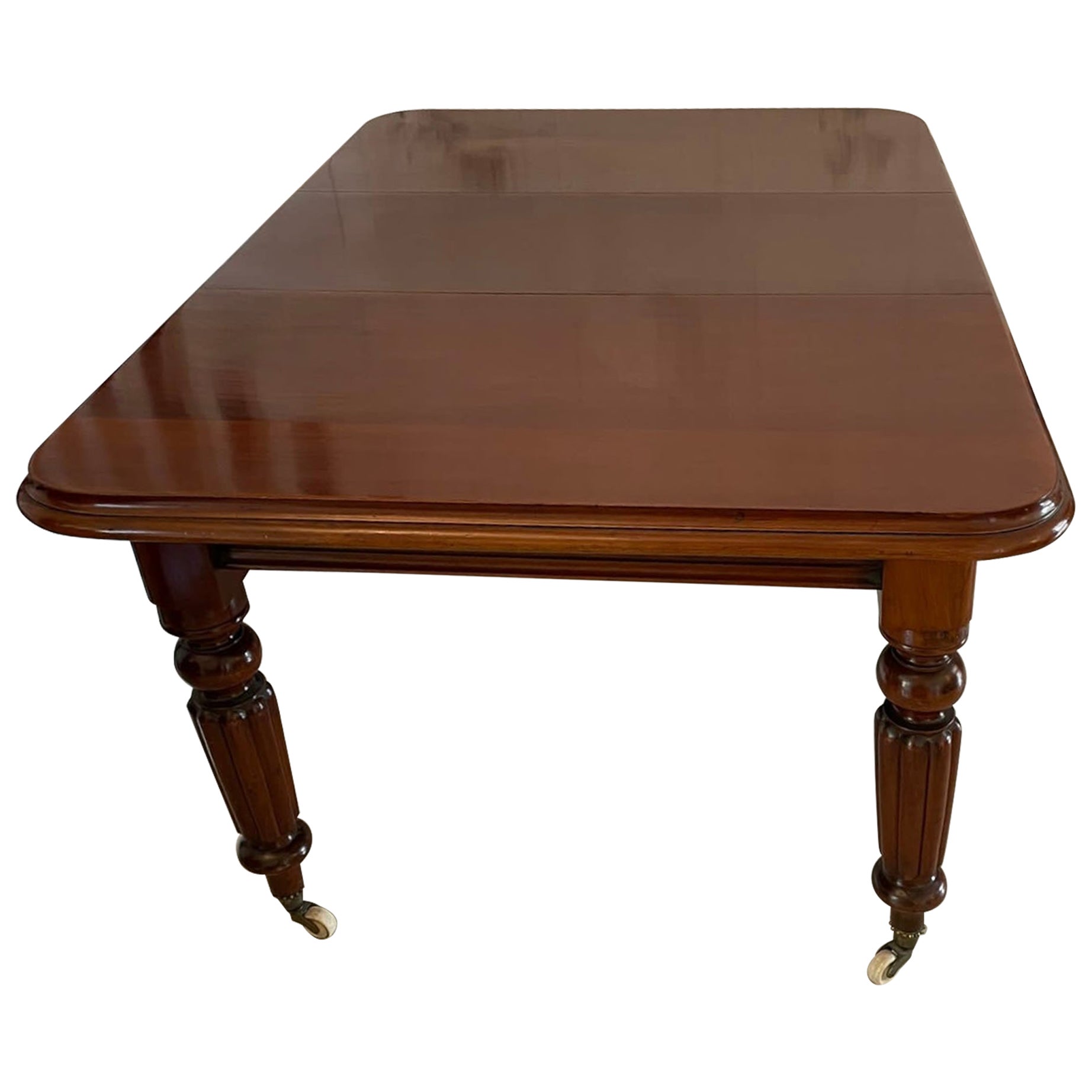 Antique Victorian Dining Table and 14 Chairs c.1880 at 1stDibs