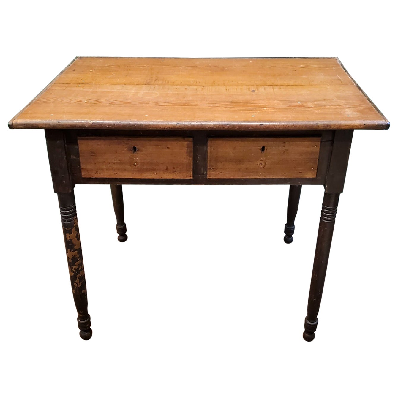 Late 19th Century Gillows Mahogany Rectangular Side Table with Two ...
