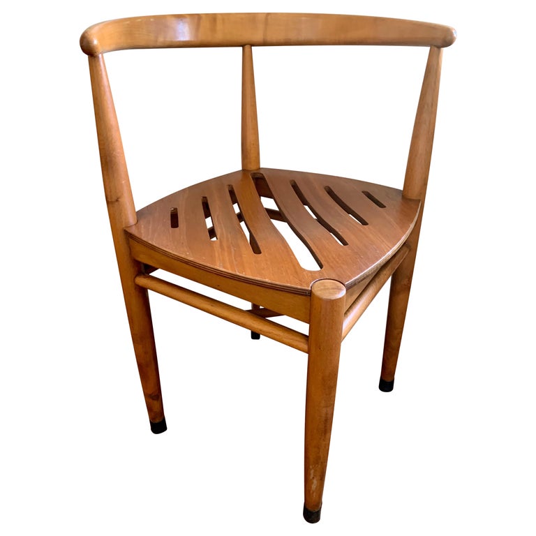 1960's Gemla of Sweden Corner Chair For Sale at 1stDibs