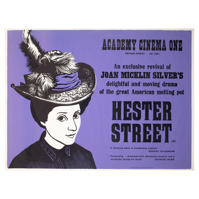 HESTER STREET 1975 London UK Quad Film Movie Poster, Strausfeld For ...