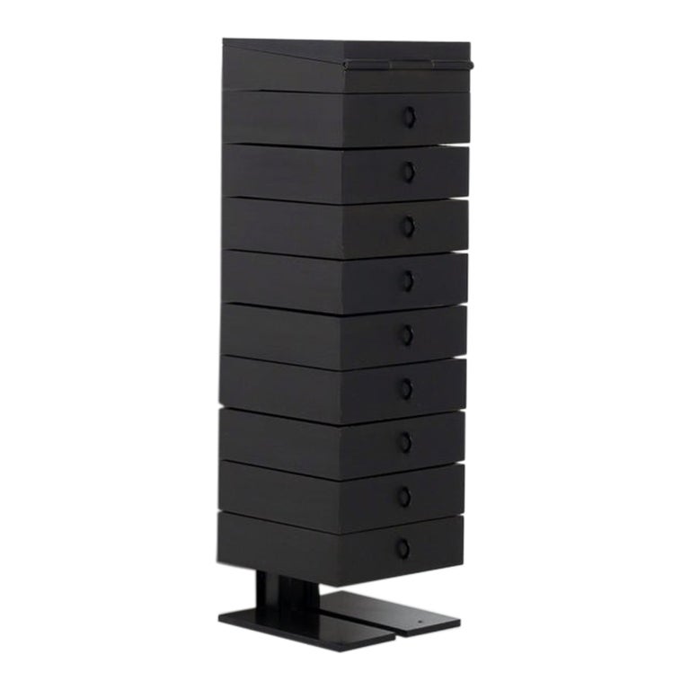 Mario Botta Robot Drawer Cabinet Elias Italy 1989 at 1stDibs