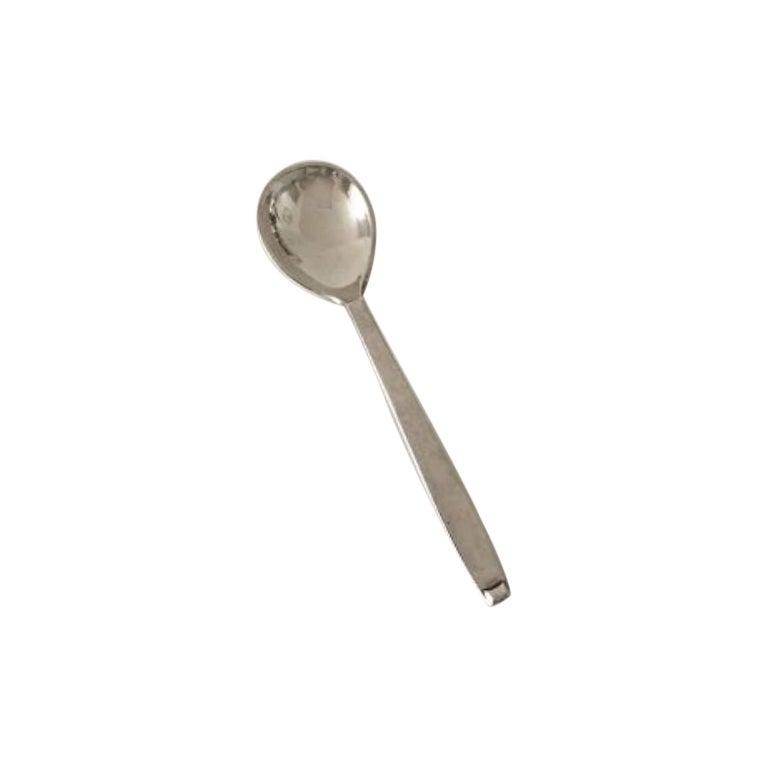 Evald Nielsen No 29 Silver Marmelade Spoon For Sale at 1stDibs
