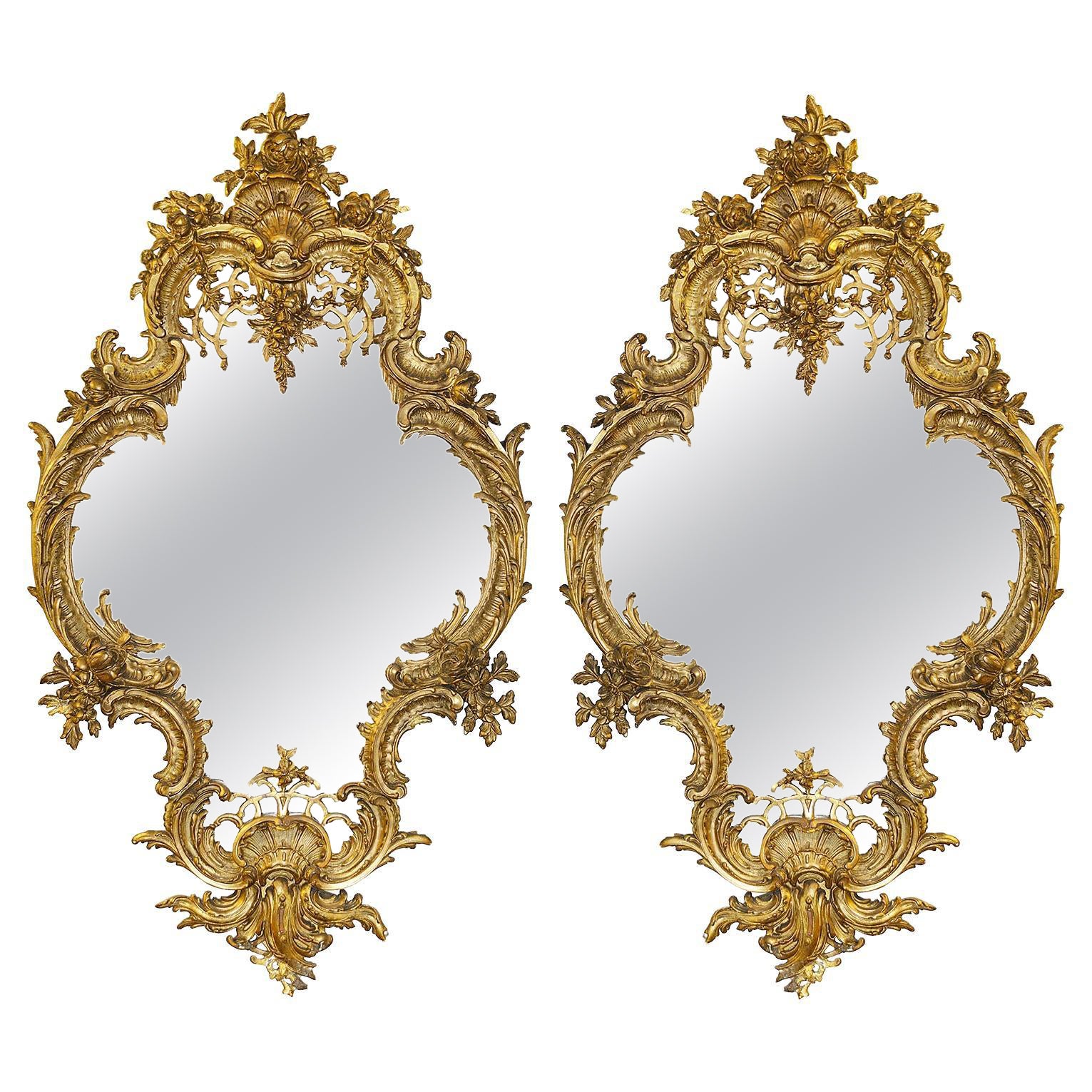 Rococo Mirrors - 374 For Sale at 1stDibs | french rococo mirror, rococo ...