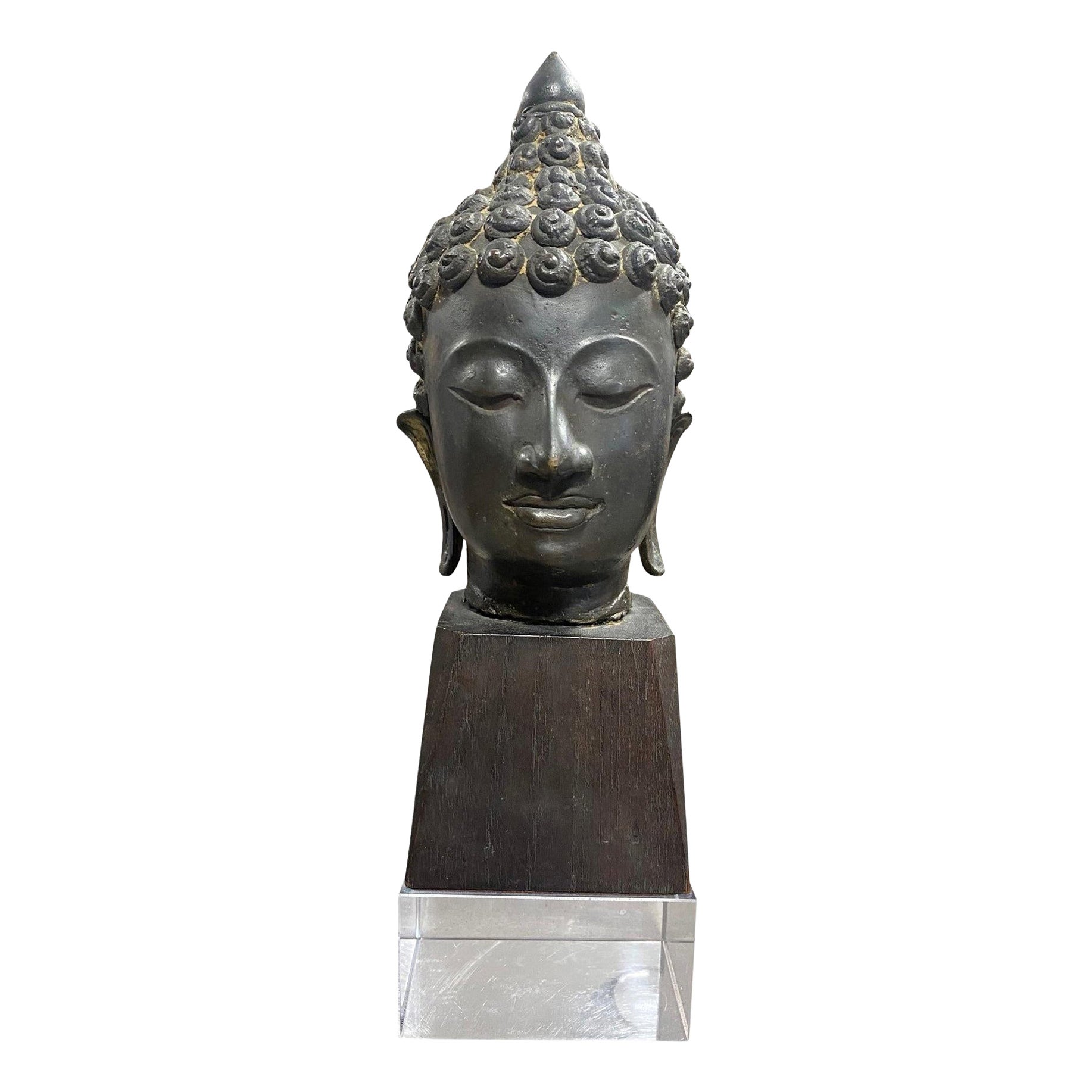 Antique Original Thayo Burmese Burma Myanmar Asian Buddha Head ...