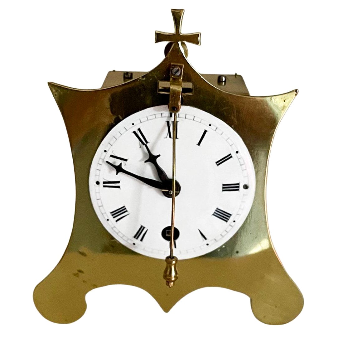 Vienna Miniature Wall Clock "Dachluhr" by Joseph Elsner, Austria circa ...