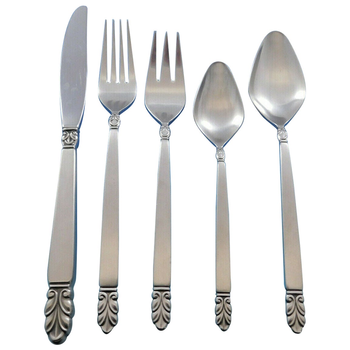Lion Black by Hackman Stainless Steel Flatware Service for 10 Set 60 ...
