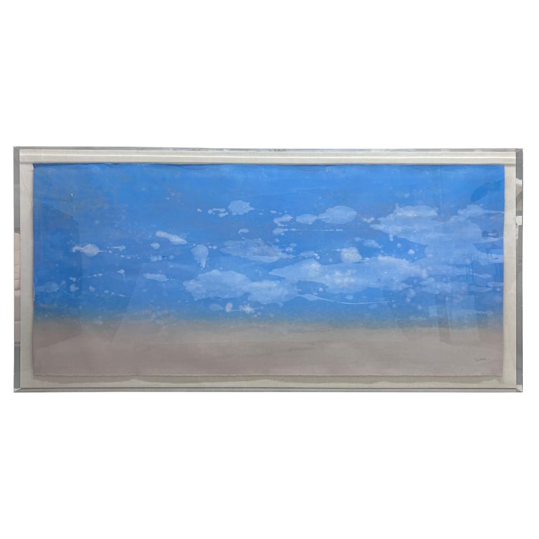 Untitled Watercolor in Large Plexiglass Box by Ruth Rodman at 1stDibs ...