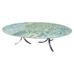 Henredon circa 1975 Glass and Marbleized Base Dining Table For Sale at ...