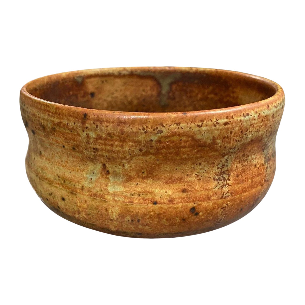 Japanese Asian Antique Shino Yaki Ware Studio Pottery Wabi-Sabi Chawan ...