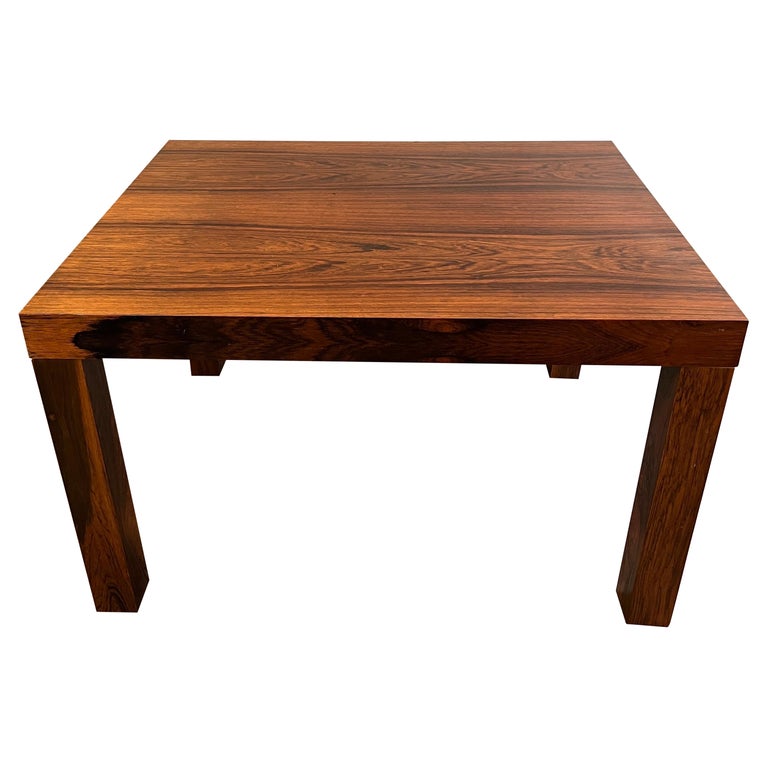 Midcentury Parsons Small Coffee or End Table For Sale at 1stDibs