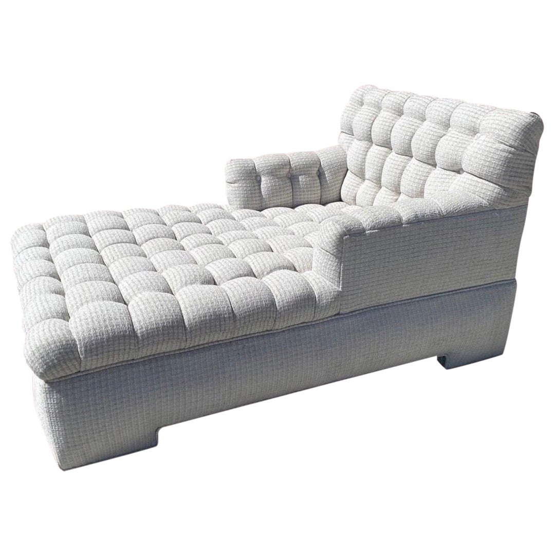 Steve Chase Palm Springs Style Modern Channel Tufted Sofa at 1stDibs