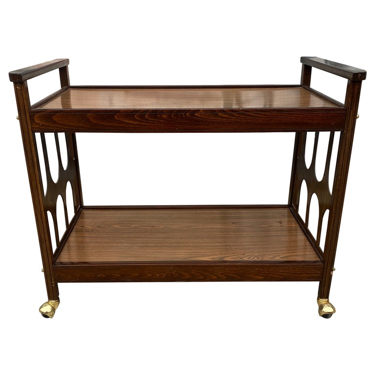 Midcentury Modern Mad Men Style Bar Cart For Sale at 1stDibs | mad men ...