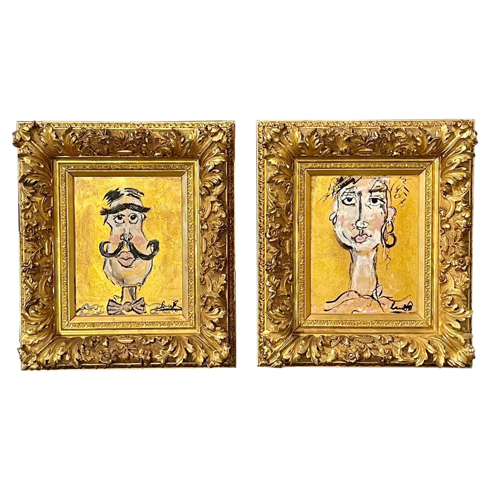 Portrait of Ruth "Framed" For Sale at 1stDibs | portrait of ruth $600 ...