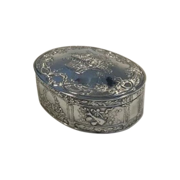 German Silver Jewelrybox For Sale at 1stDibs