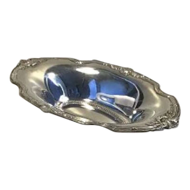 Vintage Silver Dish For Sale at 1stDibs