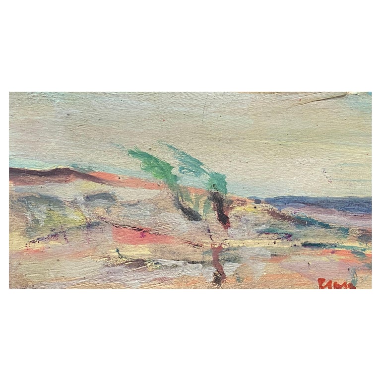 Jacques Pinon, French Expressionist Landscape Oil Painting For Sale at ...