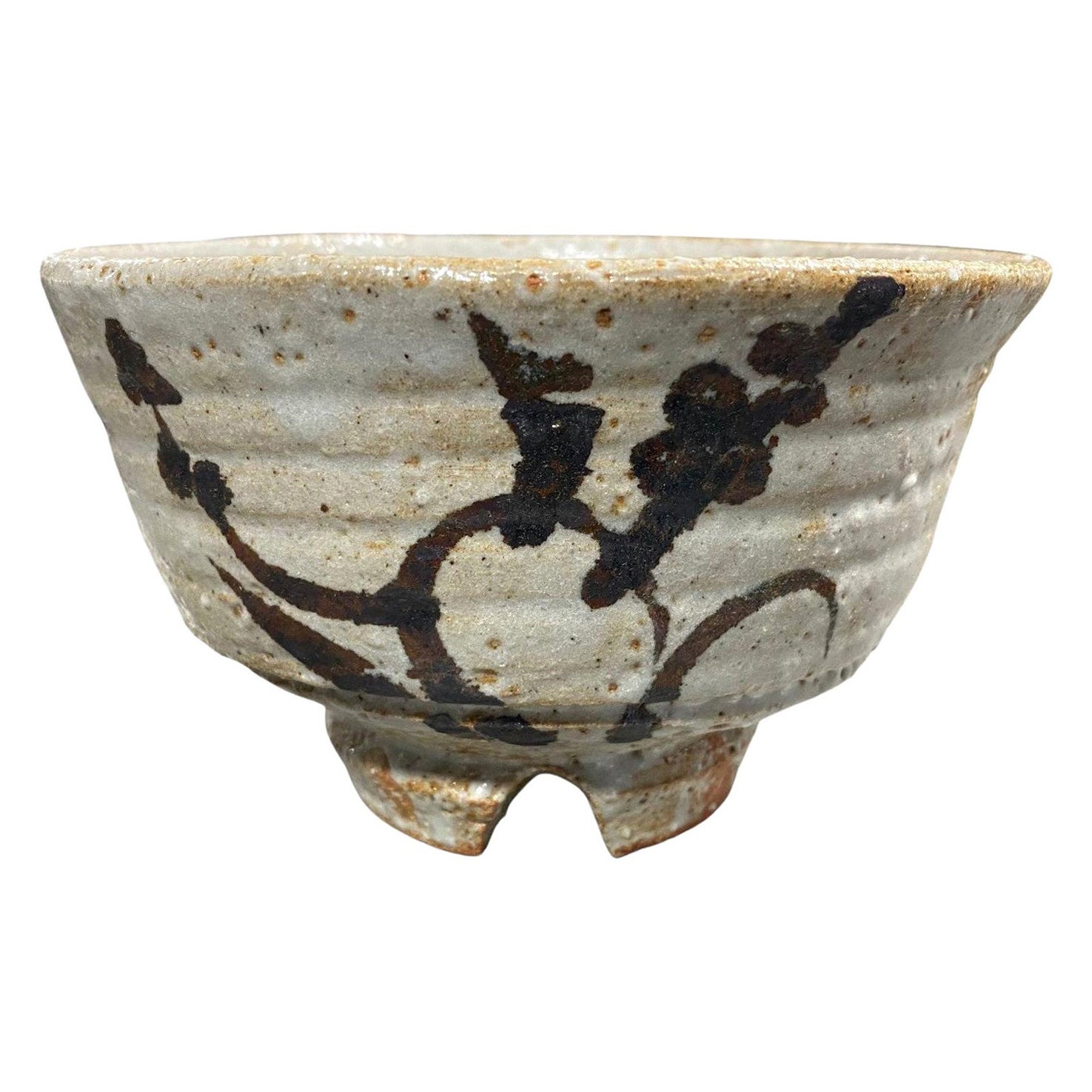 8 Piece Japanese Kutani Hand Painted Chawan Tea Bowl and Cover Set in ...