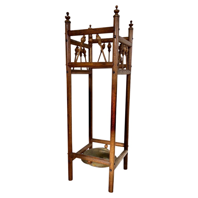 Vintage Umbrella Stand For Sale at 1stDibs | baluster umbrella stand