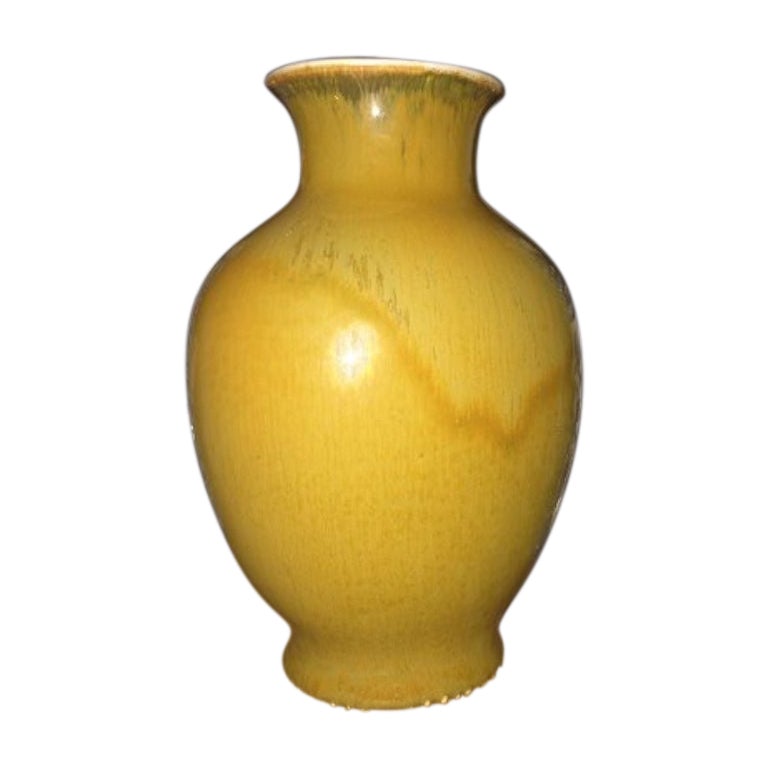 Royal Copenhagen Vase with Brown Glaze, Designed by Carl Frederik ...