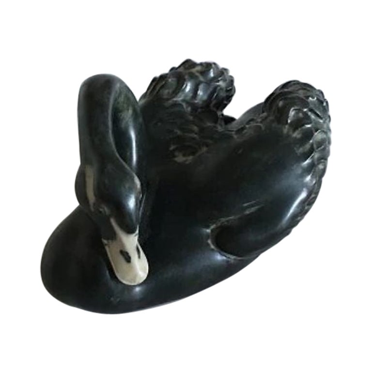 Royal Copenhagen Jeanne Grut Stoneware Swane Figurine No 22663 For Sale ...