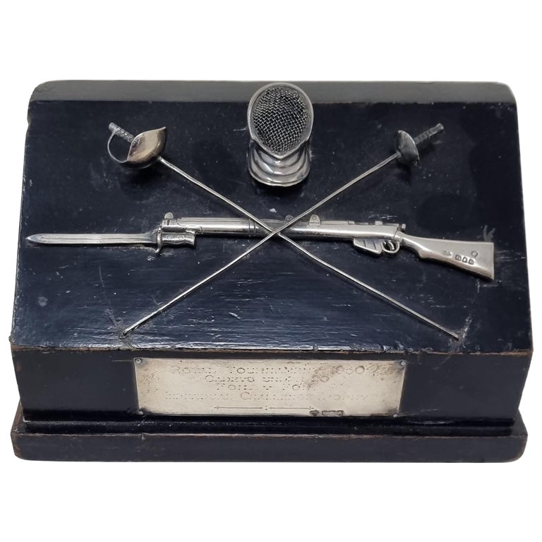 20th Century Trophy For Target Shooting Competition For Sale at 1stDibs