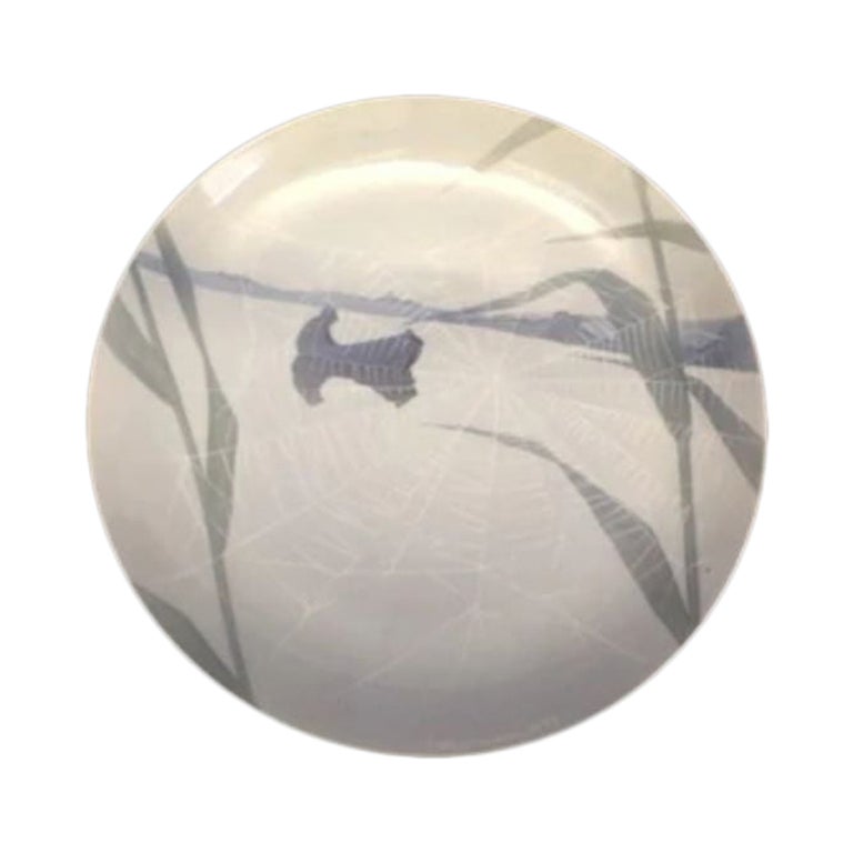 Royal Copenhagen Art Nouveau Unique Wall Charger by Carl Mortensen For ...