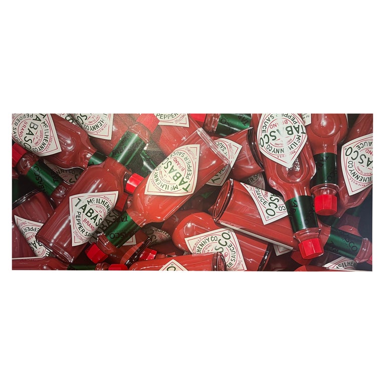 Massive Hyper-Realistic Original Painting "Tabasco" by Peter and ...