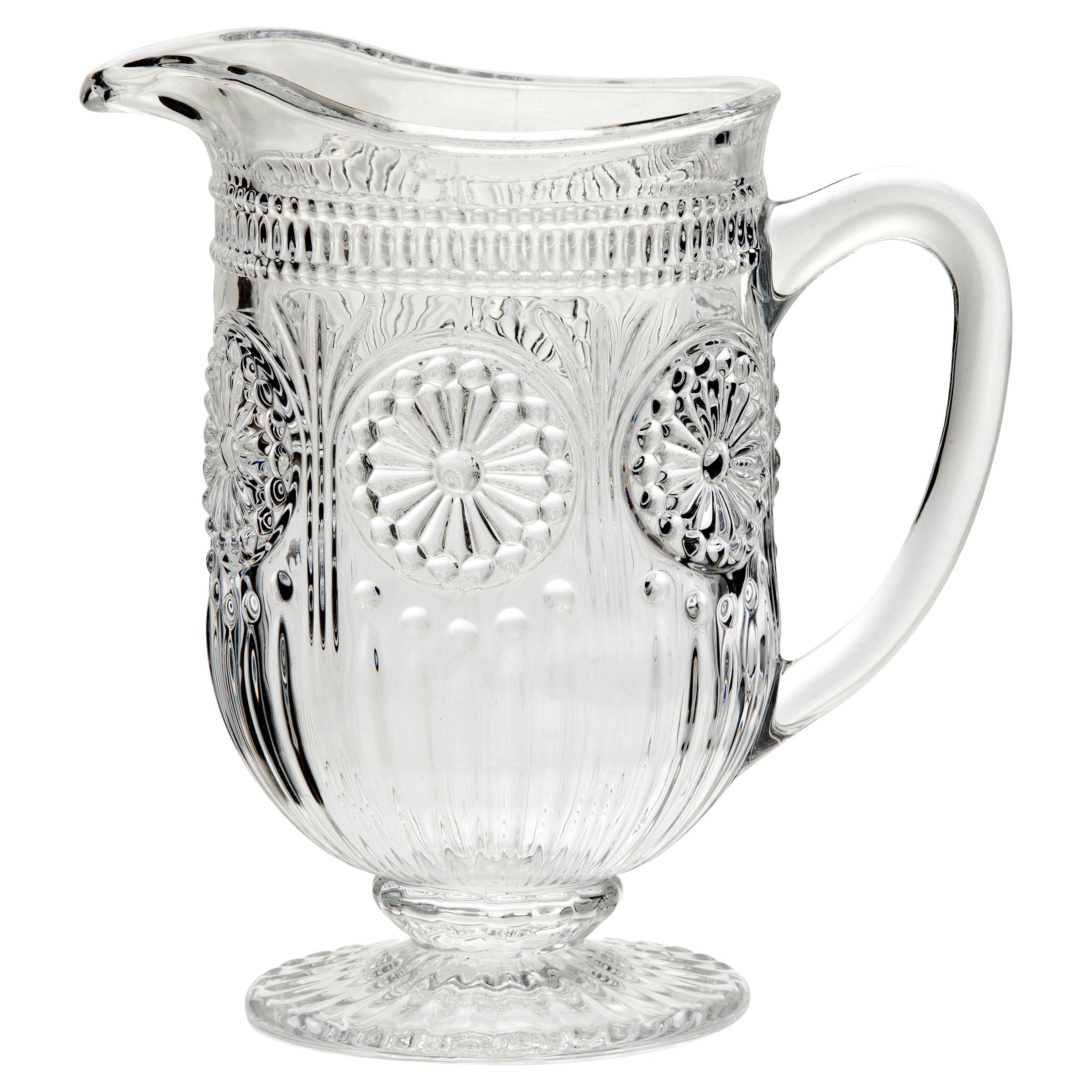 Set of Two Crystal Pitchers by Angelo Mangiarotti at 1stDibs
