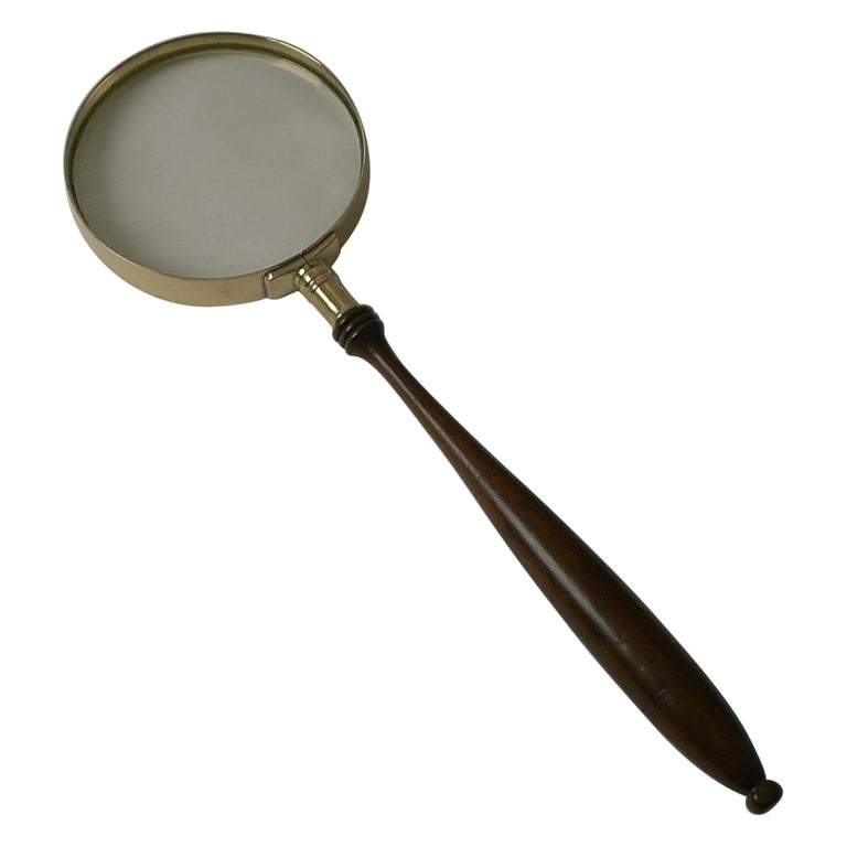 Elegant Antique English Magnifying Glass c.1900 For Sale at 1stDibs ...