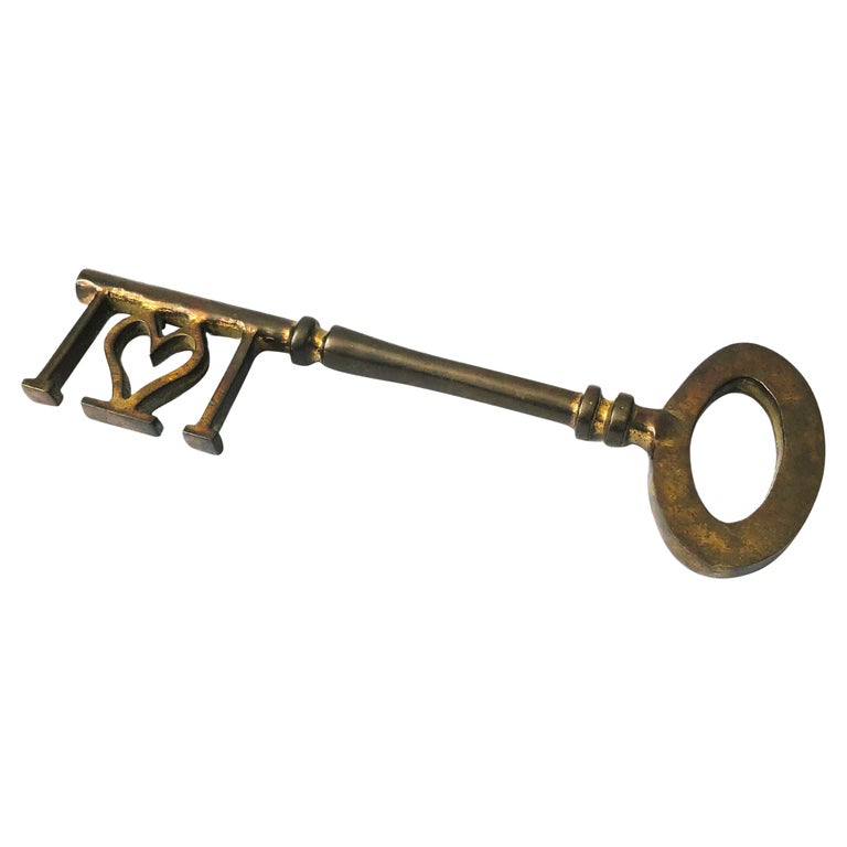 Extra Large Key to My Heart at 1stDibs