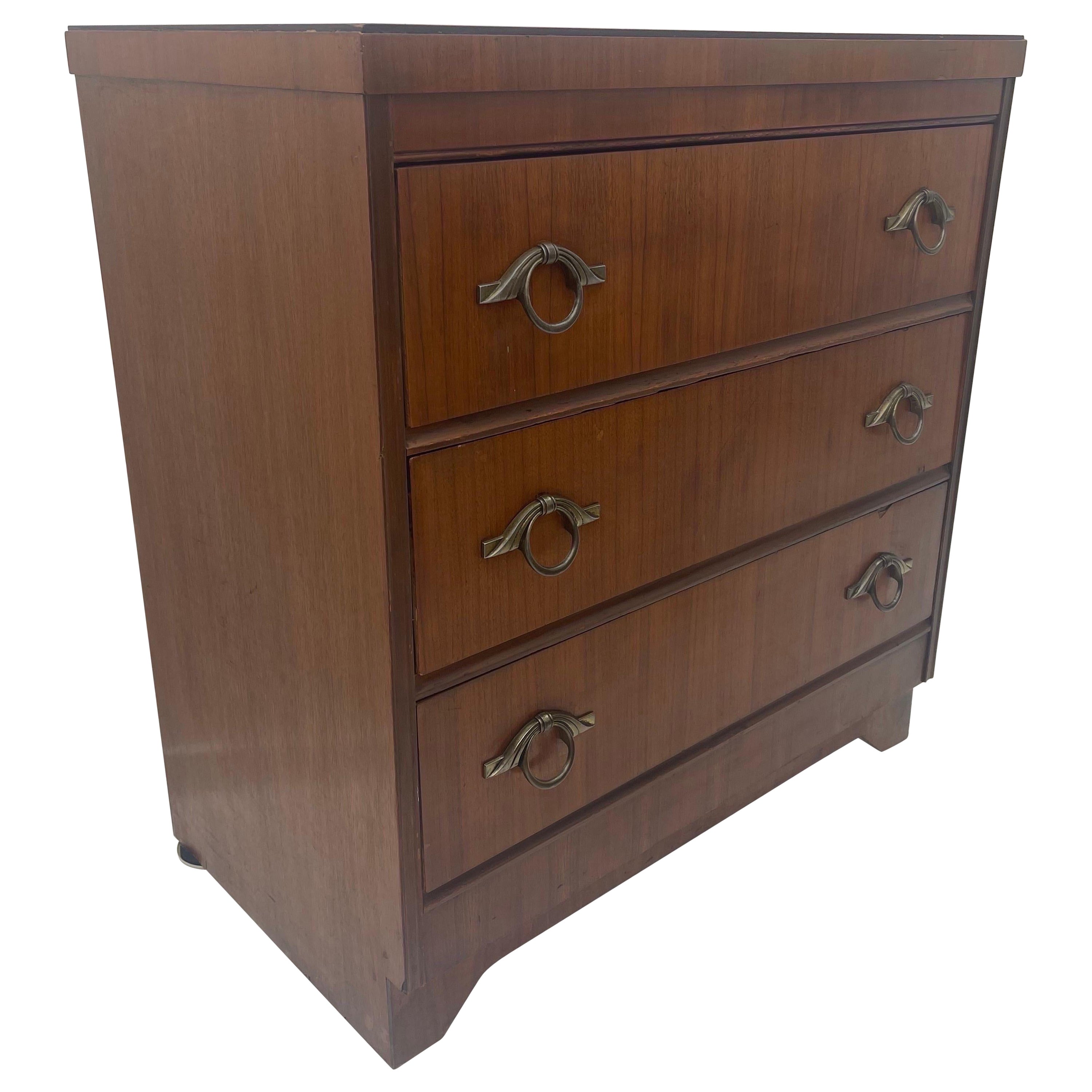 Storage Dresser in Greystone Lacquer with Antique Mirror Drawers and ...