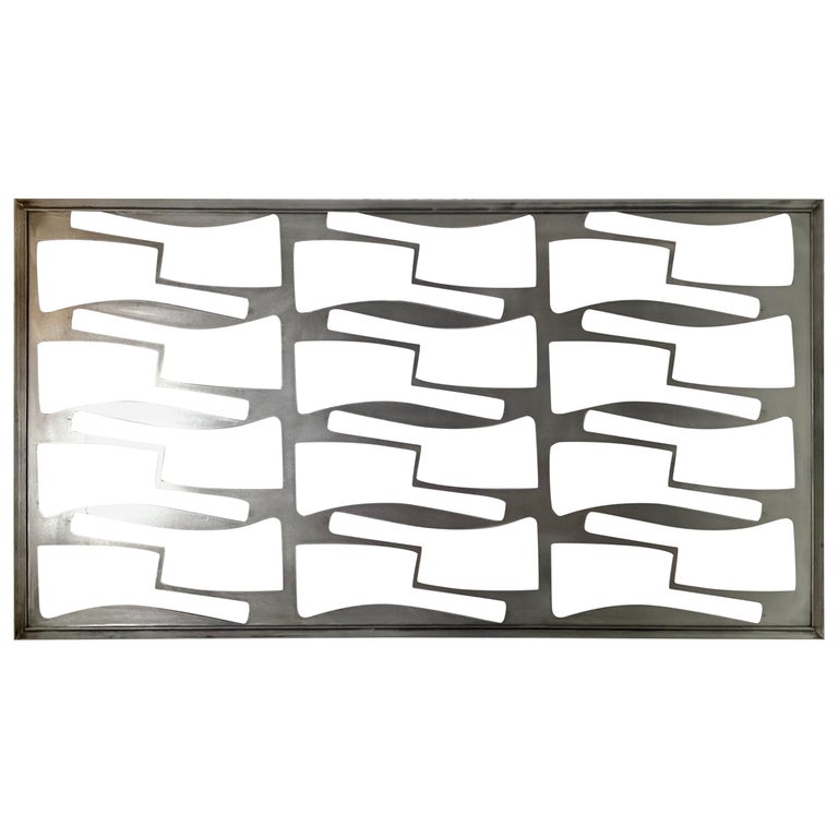 Mid 20th Century Steel Wall Hanging of Chef Cleavers For Sale at 1stDibs