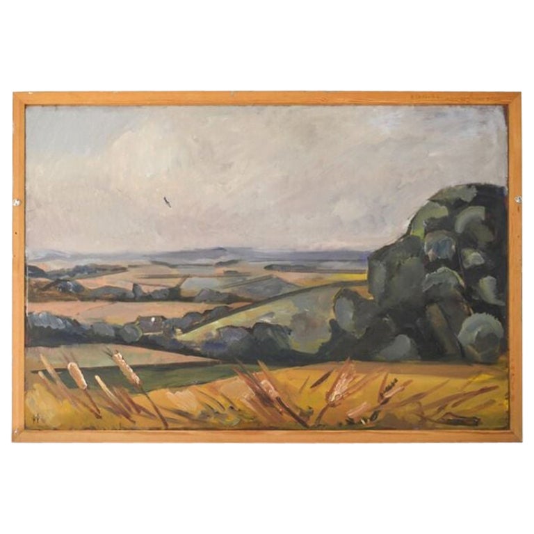 William Hansen Coastal Scenery, Two Paintings in One! For Sale at 1stDibs