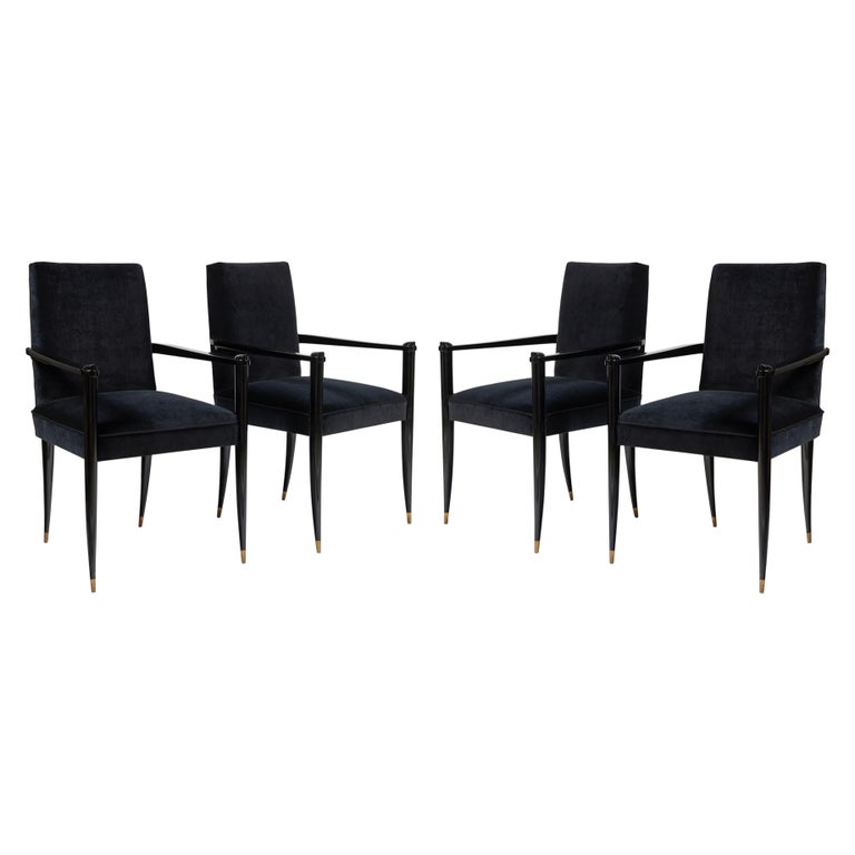 Set of Four Armchairs at 1stDibs
