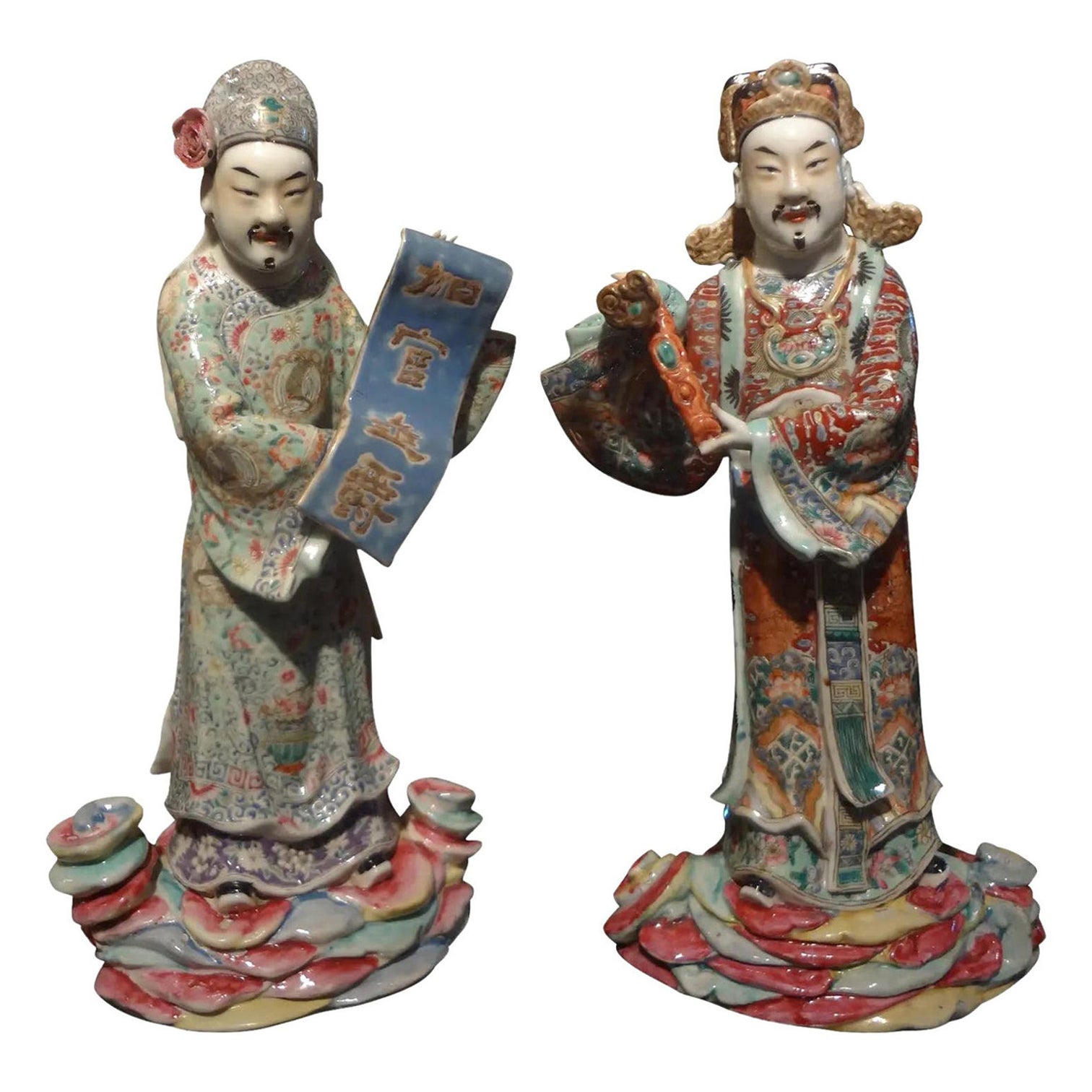 Single Early 19th Century Hand Painted Chinese Nodding Figure For Sale ...