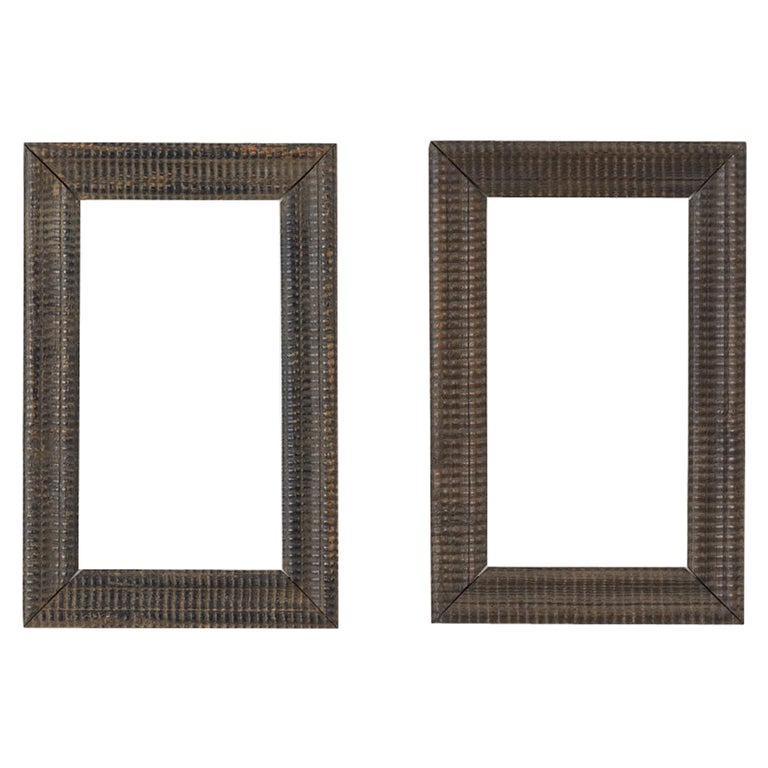 Pair of Spanish Small Antique Frames at 1stDibs