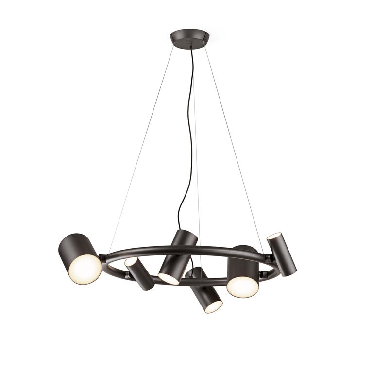 Cancan Round Suspension Lamp For Sale at 1stDibs