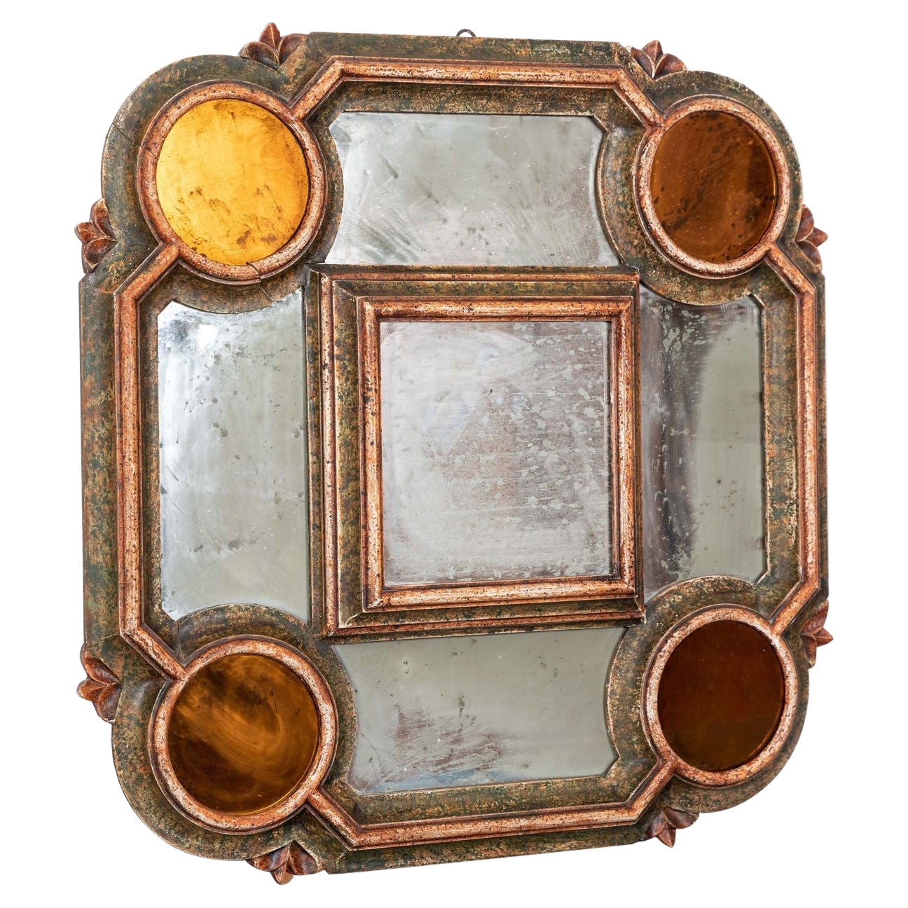 19thC Large Gold Guild Framed Mirror at 1stDibs