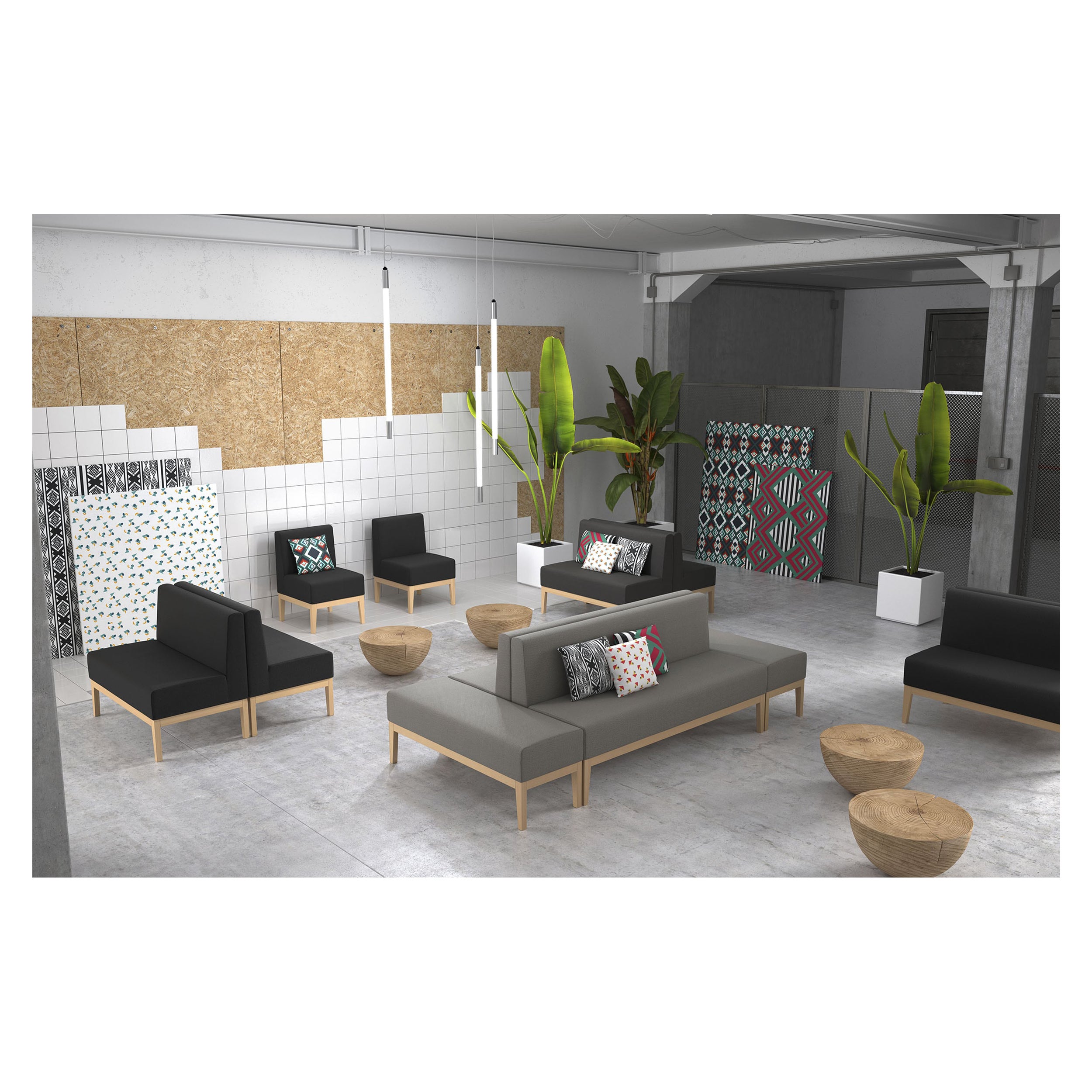 Contemporary Bench Rose Skin Aluminum Hella by Chapel Petrassi For Sale ...