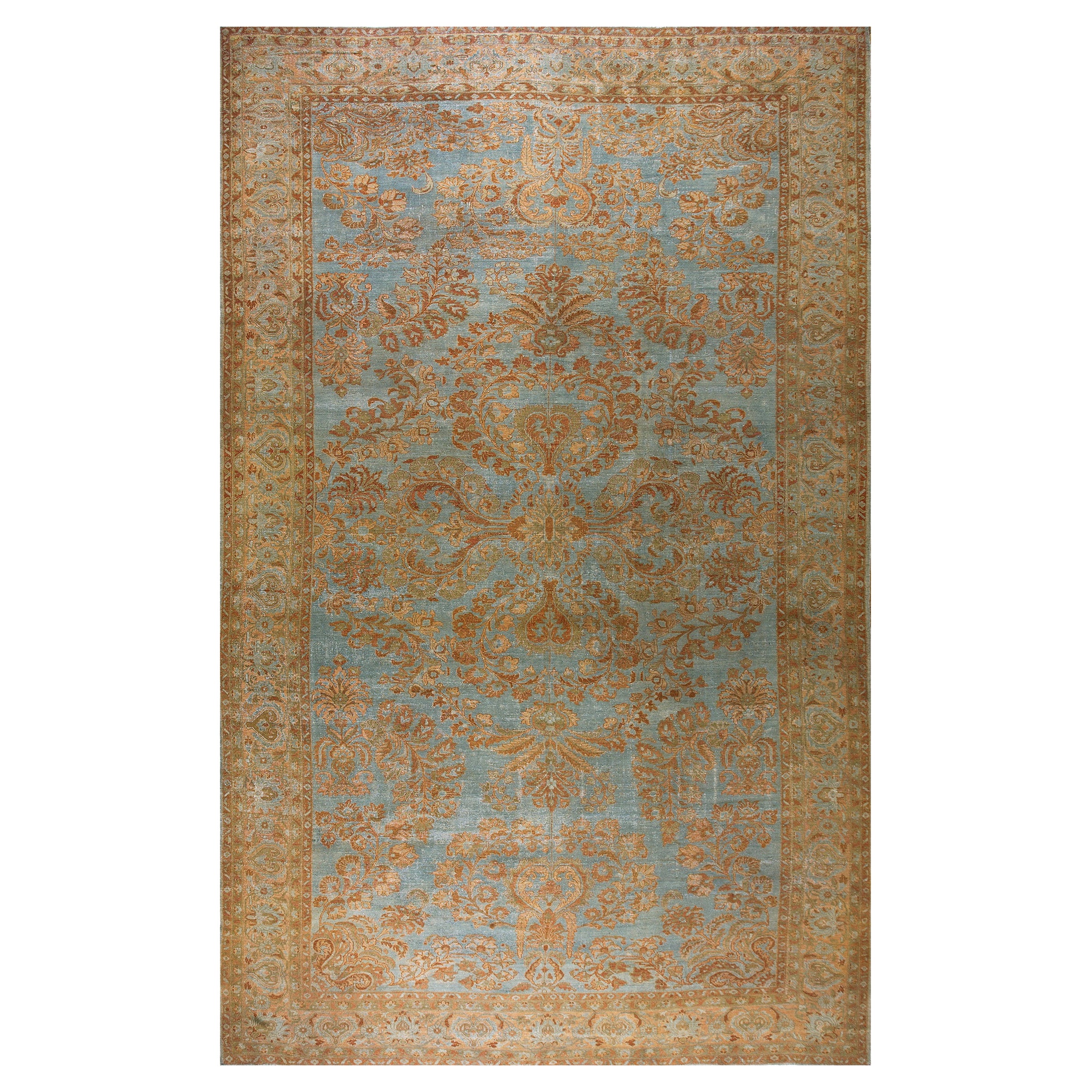 Antique Persian Malayer Carpet For Sale at 1stDibs