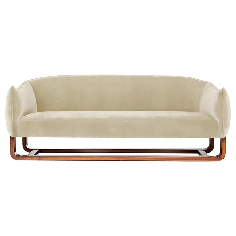 Milo Sofa, Shell / Chesterfield Velvet For Sale at 1stDibs | sofa bash