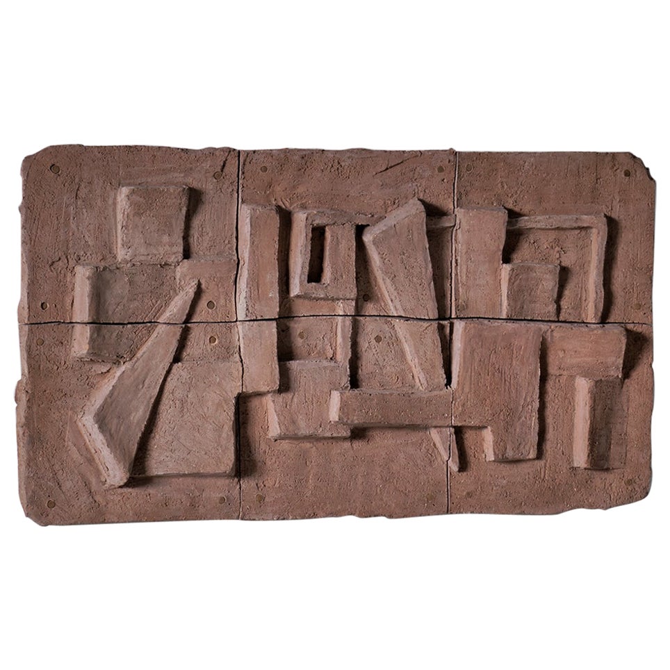 J. Segura Roman Soldiers on Horses Cast Resign Wall Sculpture, 1960s ...